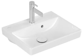Villeroy & Boch 73584501 - Závěsné umyvadlo AVENTO 45x37 cm keramika/bílá