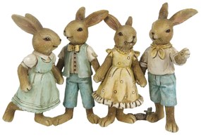 Velikonoční dekorace králíčků - 16*6*11 cm