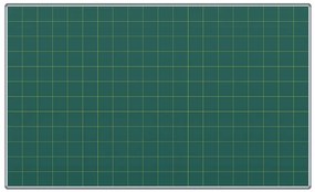Magnetická tabule pro popis křídou ŠKOL K 200 x 120 cm (potisk) - čtverce 50 mm (102001202204)
