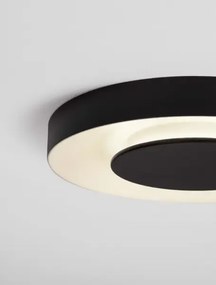 LED stmívatelné černo-bílé designové stropní svítidlo Pada