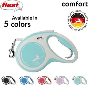 Flexi Comfort M pásek 5m světle modré / Vodítko