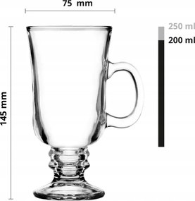 Glasmark sklenice Irish Coffee 200 ml 6 ks