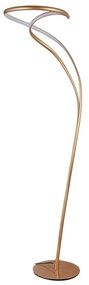 Designová stmívatelná slojecí lampa Twist zlatá