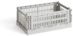 HAY Úložný box Colour Crate S, light grey