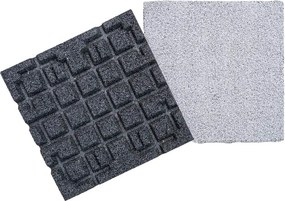 Gumová trávníková dlaždice ASLON 50 x 50 cm, Stone Grey