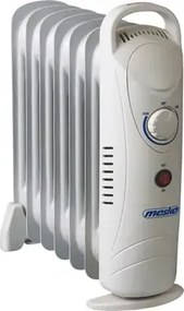 Mesko MS 7804 bílá / Elektrický olejový radiátor / 7 žeber / 800W