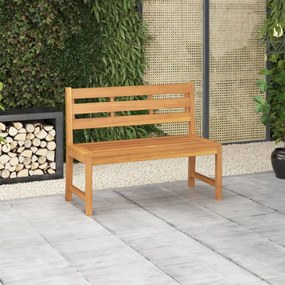 vidaXL Zahradní lavice 114 cm masivní teakové dřevo [316634]