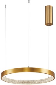 LED lustr Preston 40 zlaté