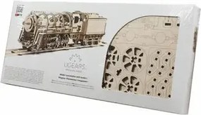 Ugears 3D dřevěné mechanické puzzle Organizér na psací potřeby / od 14