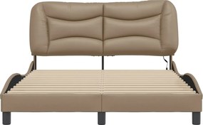 Rám postele s LED bez matrace Hvar cappuccino 120 x 200 cm 3213924