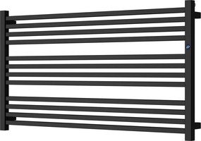 Hopa Stick Level koupelnový radiátor 1400 x 555 mm středové připojení černá RADSTIL146031SP