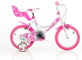 Dino bikes dětské kolo bílé 16" 2017
