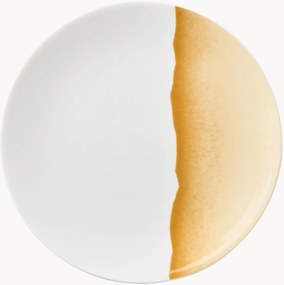 Sada snídaňových talířů z kostního porcelánu Silhouette, 6 dílů