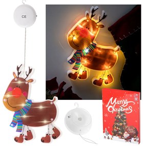 Creative Corner LED závěsná svítidla Vánoční dekorace sobi