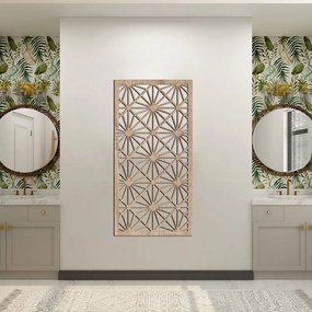 dřevo života Dřevěný dekorační panel CRYSTAL Rozměry (cm): 30x60, Barevný vzor: Světlý dub