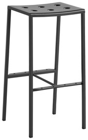 HAY Zahradní barová stolička Balcony Bar Stool High, Anthracite