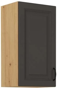 Kuchyňská skříňka Stilo 40 G-72 1F korpus dub artisan, dvířka šedá