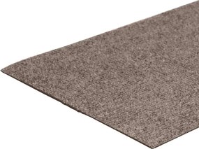 Schodové rohože samolepicí 15 ks 60 x 25 cm béžové obdélníkové 326921