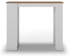 Barový stůl s deskou v dubovém dekoru 52x120 cm Peru – Marckeric