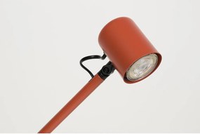 Červená kovová stolní lampa (výška 45,5 cm) Aero – White Label