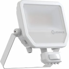 LED reflektor s pohybovým čidlem LEDVANCE FLOODLIGHT bílý SENSOR 41W/27W 5500/3670lm 3000K teplá bílá IP65