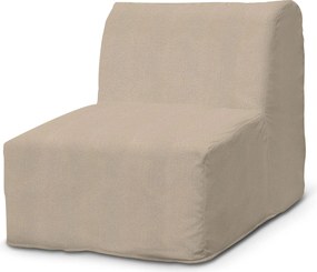 Potah na křeslo Lycksele jednoduchý barva béžová látka pletený vzor
