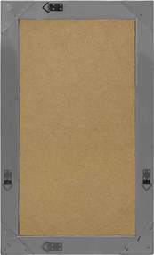 Nástěnné zrcadlo barokní styl 50 x 80 cm černé 320323