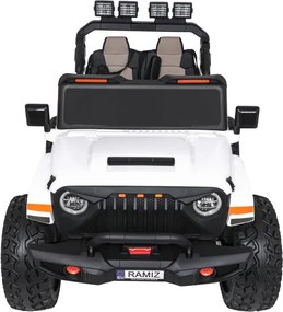 Elektrické autíčko Extreme Sport 4x4 bílé