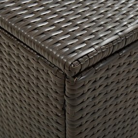 vidaXL Marketos Zahradní úložný box z polyratanu 100 x 50 x 50 cm hnědý