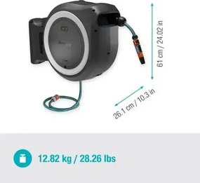 Gardena 18642-20 PowerRoll XL - sada 35 m bílý / Akumulátorový nástěnn
