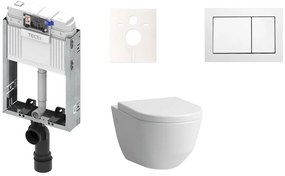 Cenově zvýhodněný závěsný WC set TECE k zazdění + WC Laufen Laufen Pro KMPLPROAT