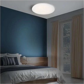 LED stropní světlo Plain 4000 K - průměr 26 cm, bílá