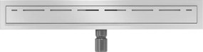 Mexen Flat nerezový sprchový žlab 50 cm vzor M03, 1022050-15