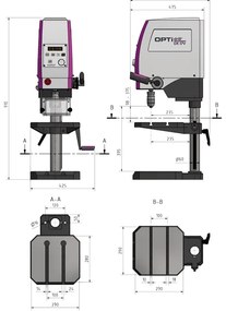 Stolní vrtačka DX 17 V