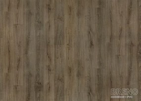Breno PVC GREENLINE Legend Oak 0401 – tmavě hnědé dřevo, šíře 400 cm