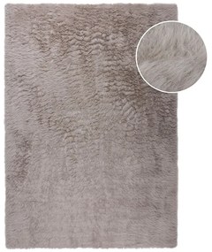 Hnědá syntetická kožešina 120x170 cm Alpine Faux Fur – Flair Rugs