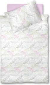 XXXLutz POVLEČENÍ, makosatén, bílá, světle růžová, šedobéžová, šalvějově zelená, 140/200 cm Fleuresse - Povlečení - 003273043801