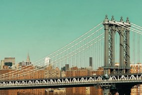 Samolepící fototapeta mrakodrapy v New Yorku - 300x200 cm