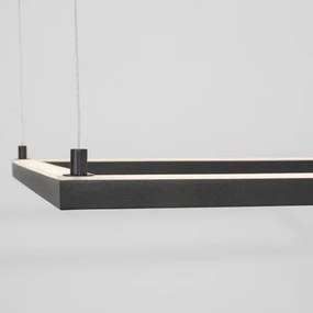 LED lustr Eterna 75 černé