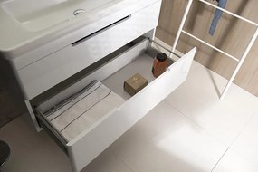 Sapho, Koupelnový set ELLA 100, bílá, KSET-012