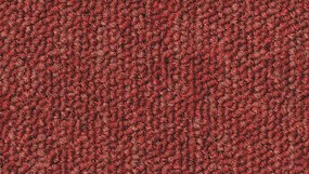 Kobercové čtverce Desso Essence 4413 - červený - 50x50 cm