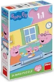 DINO Peppa pig oběd maxi / 24 dílků / od 2 let