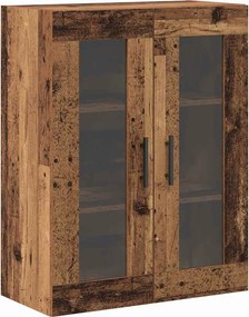 Vysoký bufet 2 ks Staré dřevo 69,5 x 34 x 180 cm 3394521