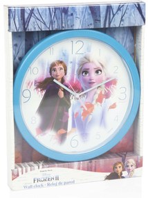 Textiel Dětské nástěnné hodiny Frozen 24cm modré