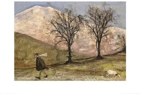 Umělecký tisk Sam Toft - Walking with Mansfield, Sam Toft, (40 x 30 cm)