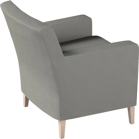 Potah na křeslo IKEA Karlstad barva šedá látka pletený vzor
