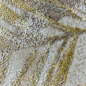 Dywany Łuszczów, Kusový koberec Bliss Z216AZ137 cream/gold, 120x170, béžová, kancelář