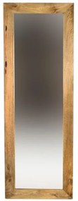 Indický nábytek - Zrcadlo Devi 60x170 z mangového dřeva Mango natural