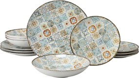 XXXLutz JÍDELNÍ SOUPRAVA Mosaik 12dílné Creatable - Online Only nádobí - 007768072602