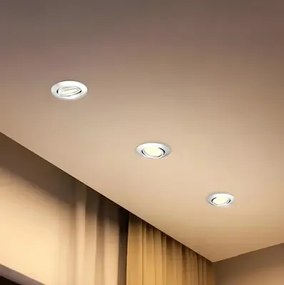 Philips Peridot Rec Kit Rd bílá / Zapuštěné svítidlo / GU10 / 3 ks / I
